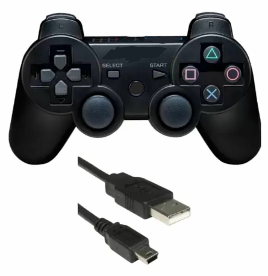 Геймпад Doubleshock3, беспроводной, чёрный