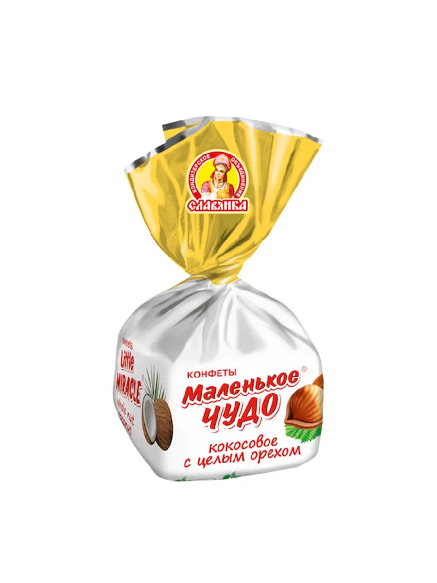Конфеты Маленькое чудо кокос и орех 1000 г