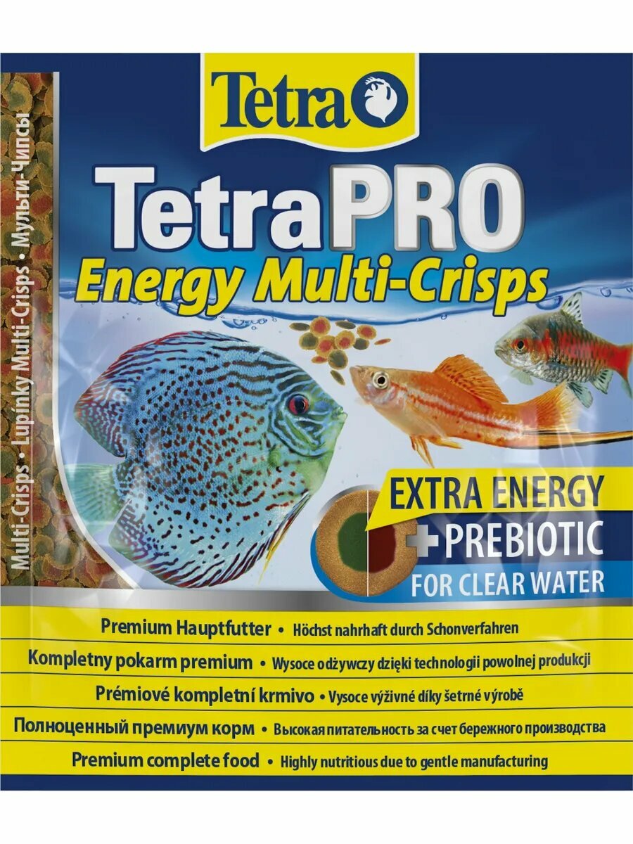 Корм для рыб TetraPro Energy Multi-Crisps 12г пакет