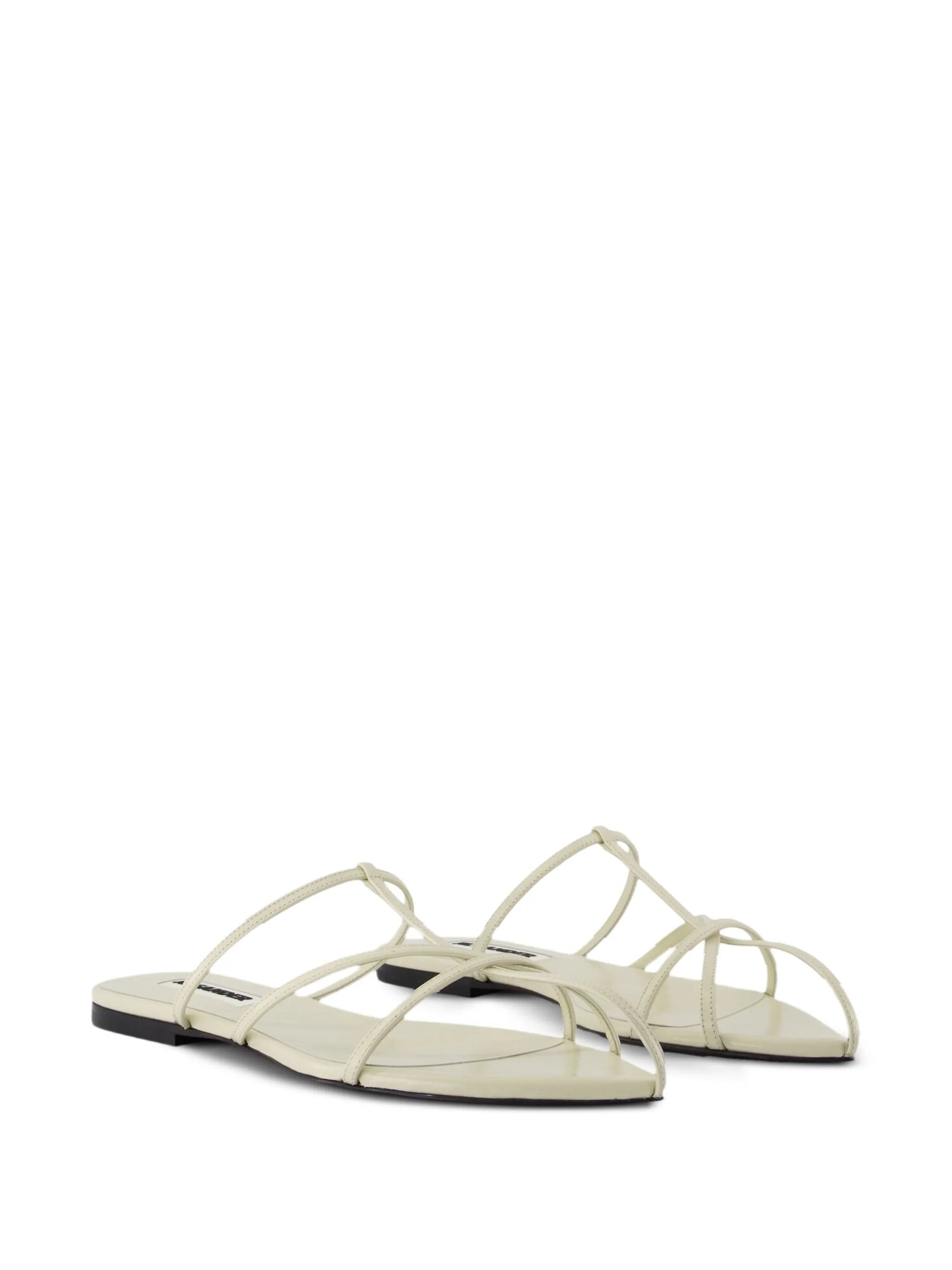 Босоножки Jil Sander Smooth leather sandals, размер 38, разноцветный — фото 1