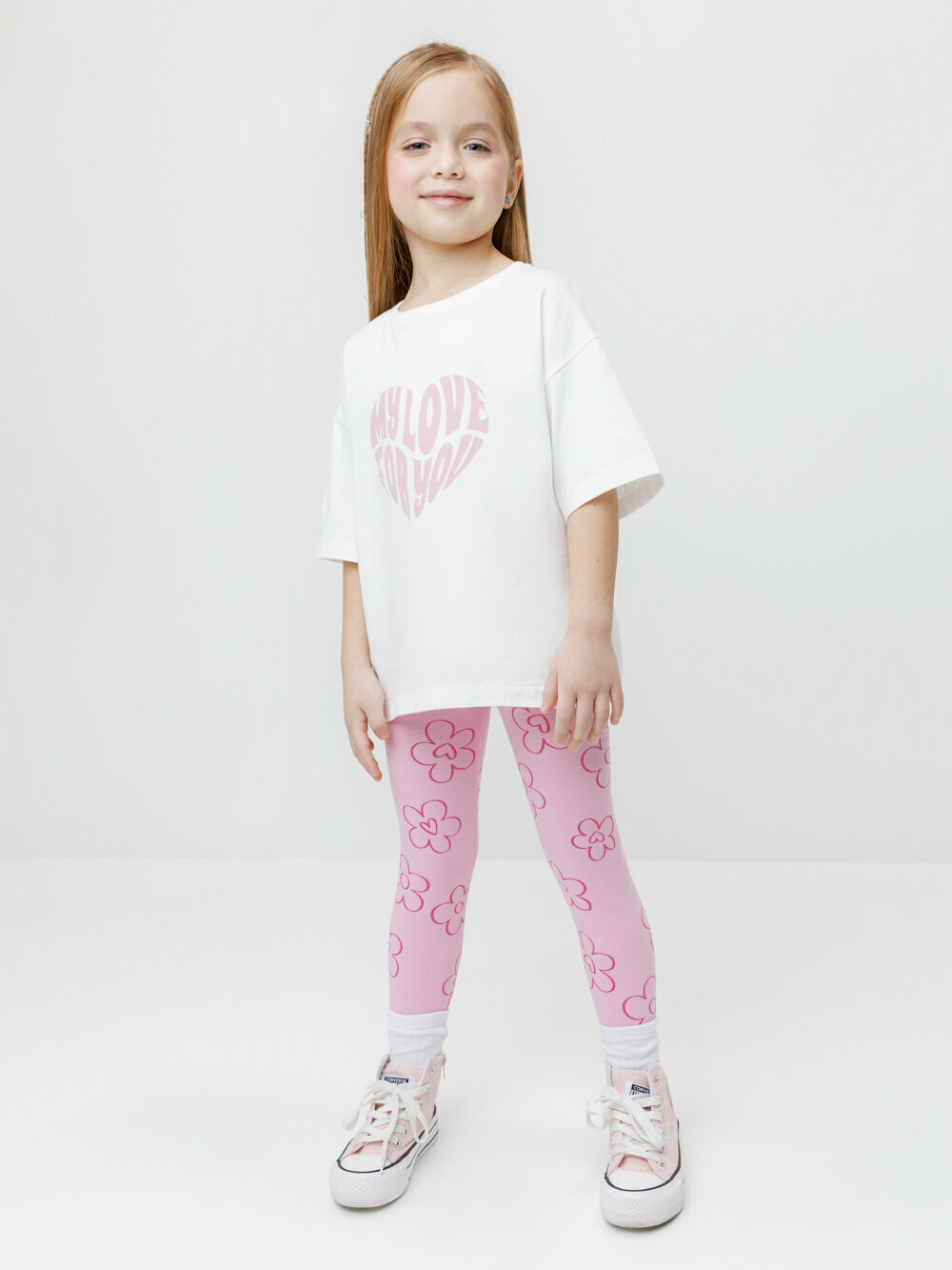 Легинсы хлопковые лосины для девочки