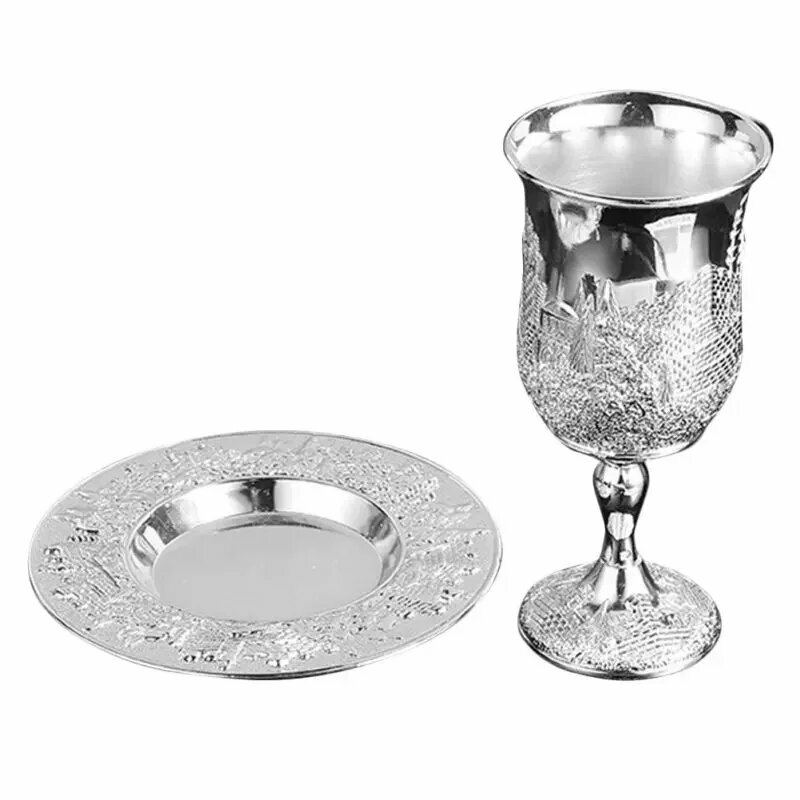 Золотая серебряная чаша Kiddush