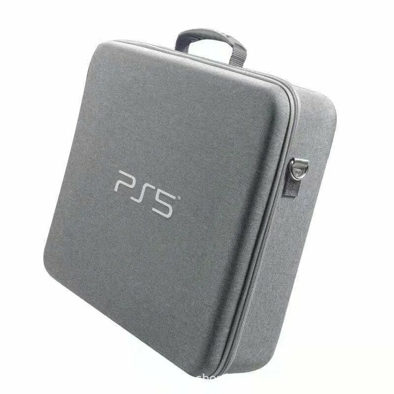 Сумка для хранения игровой консоли Ps5 (серая) (серия 2024)