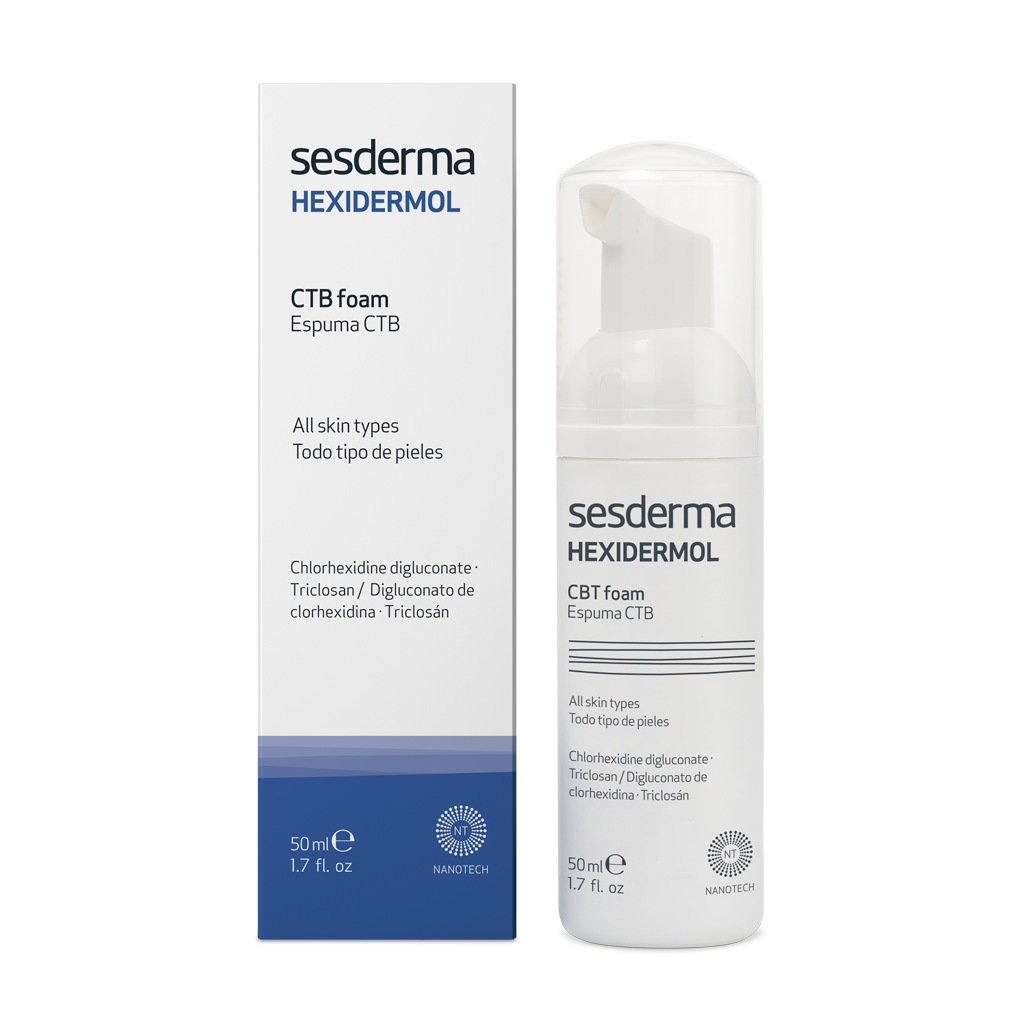 Sesderma HEXIDERMOL CTB foam – Пенка антибактериальная, 50 мл