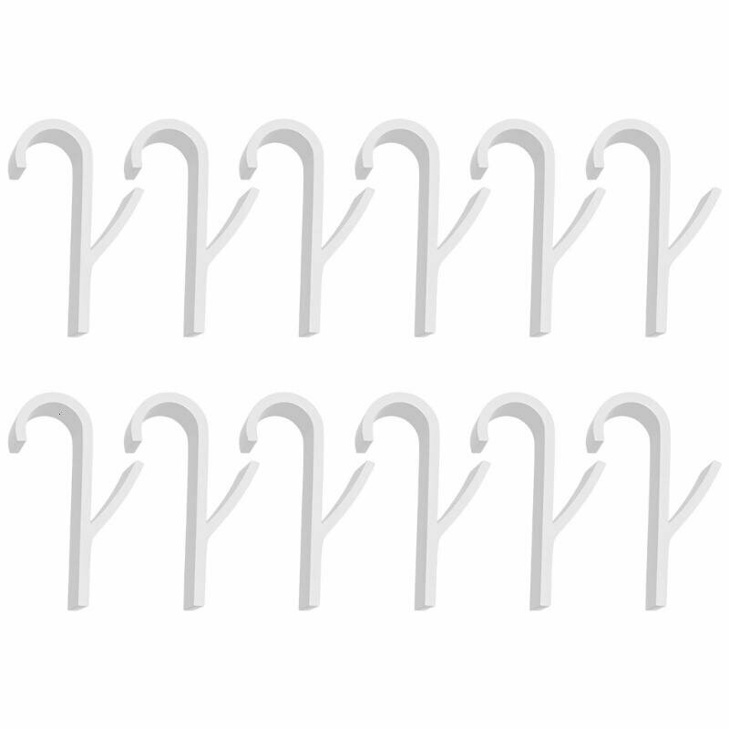 Крючки для радиаторов и кухни, 12 шт, Белый