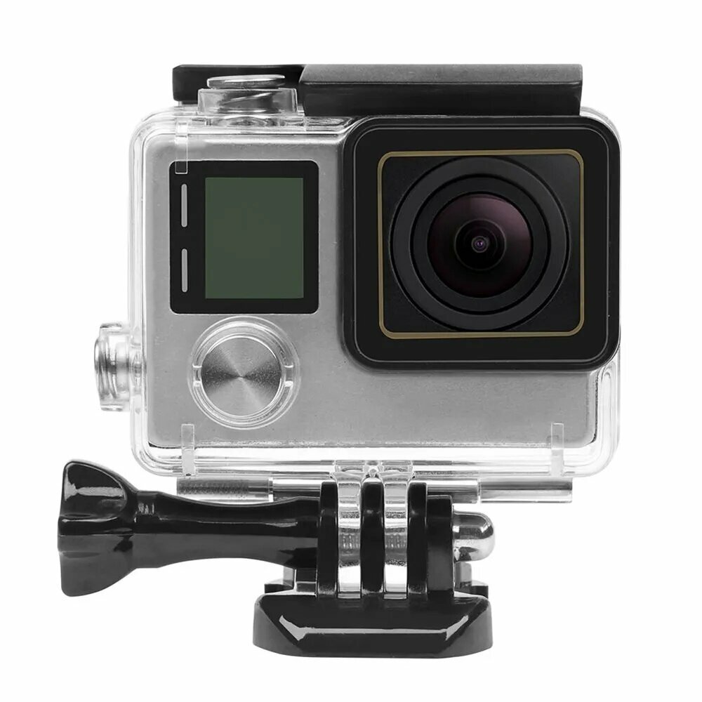 For GoPro Водонепроницаемый корпус для экшн-камеры Hero 3+/4 Глубина погружения до 30 м