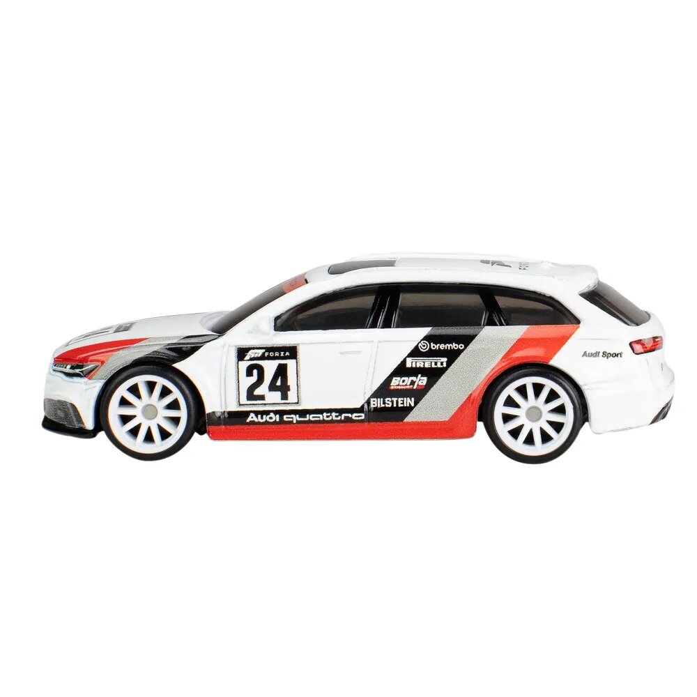 Hot Wheels Машинка 17 Audi RS 6 Avant 1:64 Металл Красный — фото 1