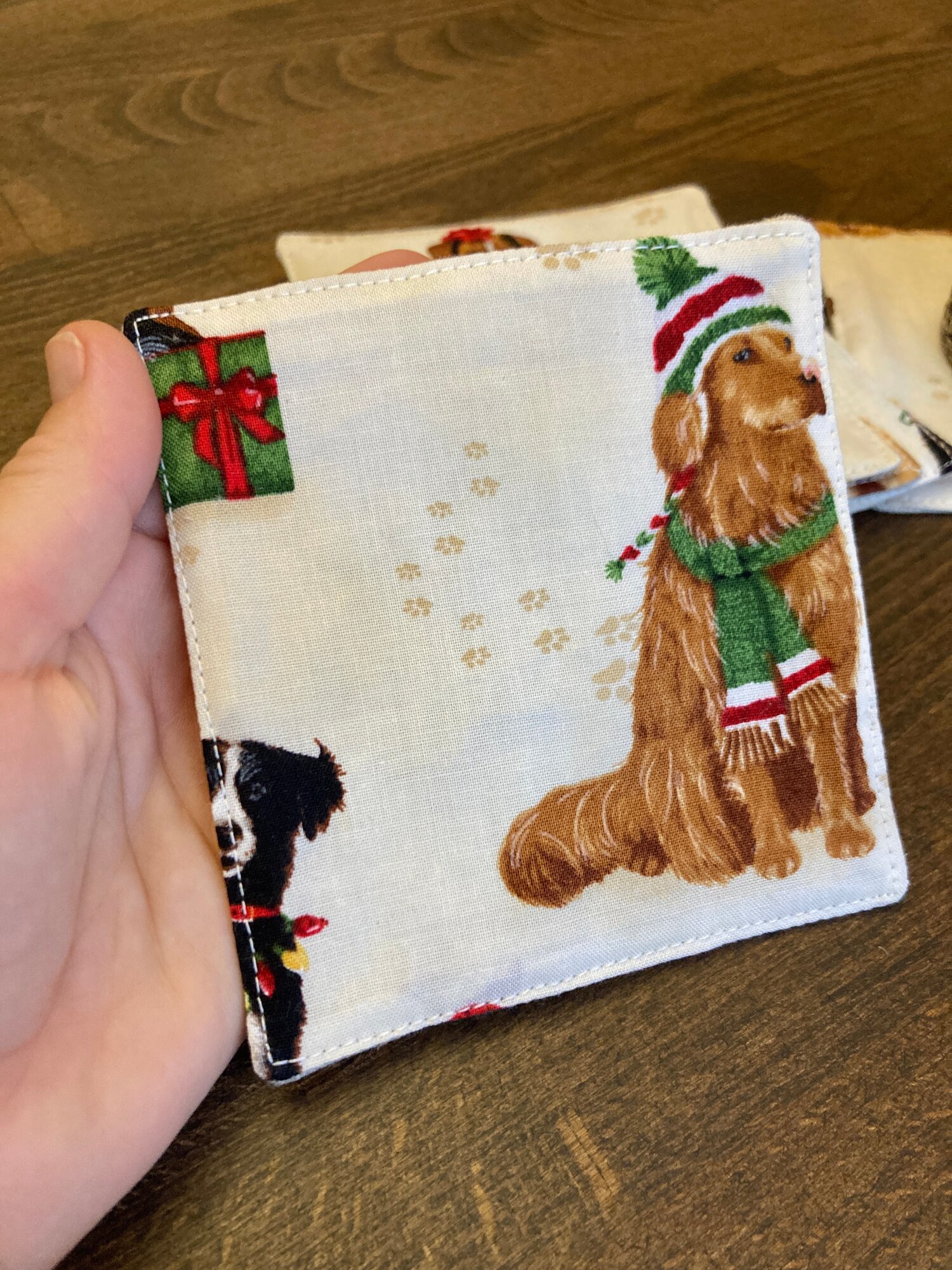 Подставка под кружку. Набор 5 шт. Набор для сервировки новогоднего стола