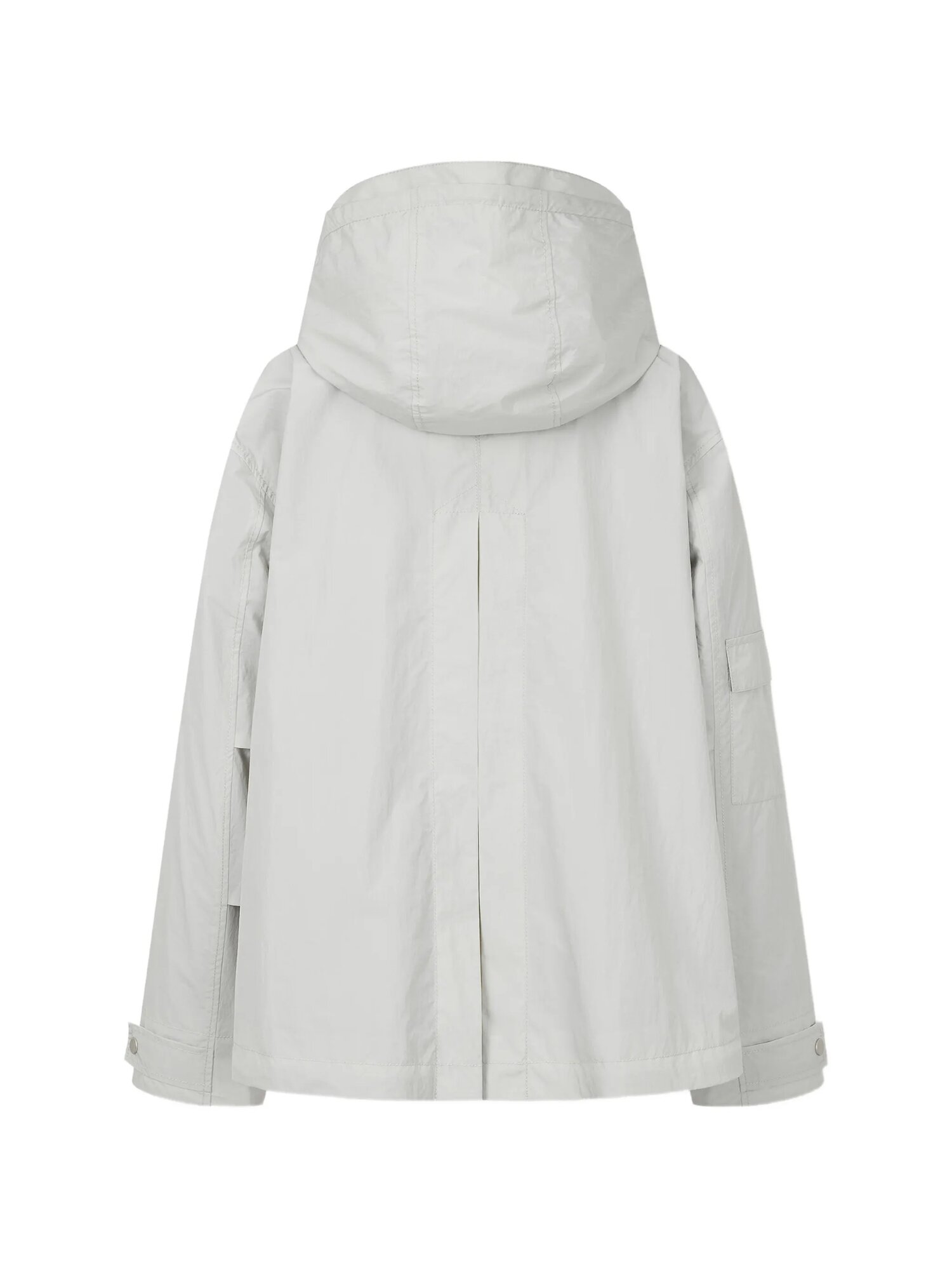 Куртка STUDIO TOMBOY Hooded utility-design jacket, размер OneSize, серый — фото 1
