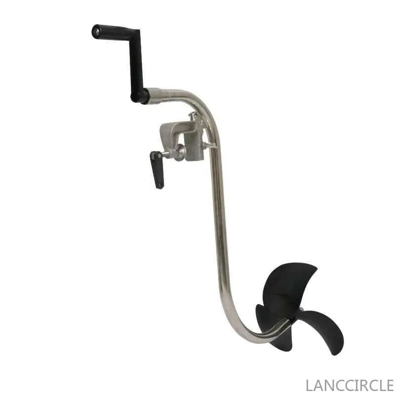 Лопасть весла для перемешивания жидкостей, с ручкой, из нержавеющей стали