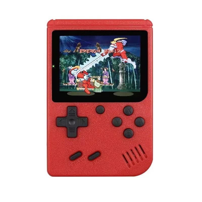 Портативная игровая консоль 500 игр, Красный