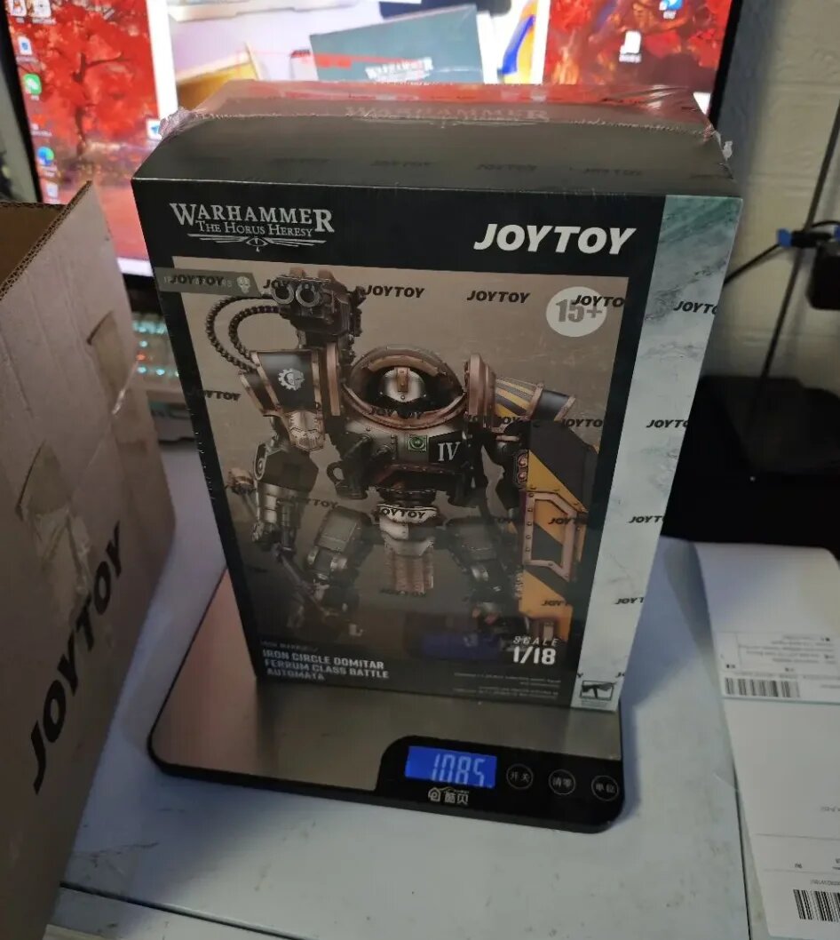 JOYTOY Dark Source Warhammer 40K Steel Warrior, Iron Ring Domita фигурка 1:18