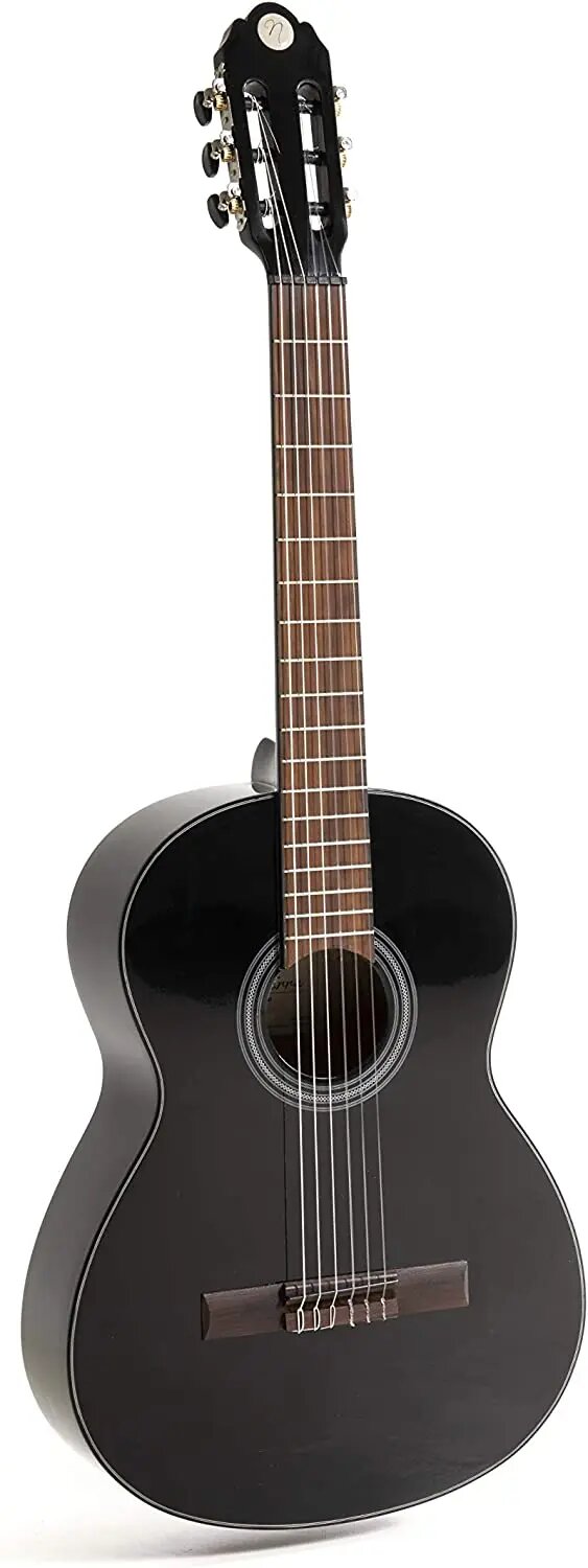 NAVARREZ NV14 BLACK 3/4 гитара классическая с чехлом