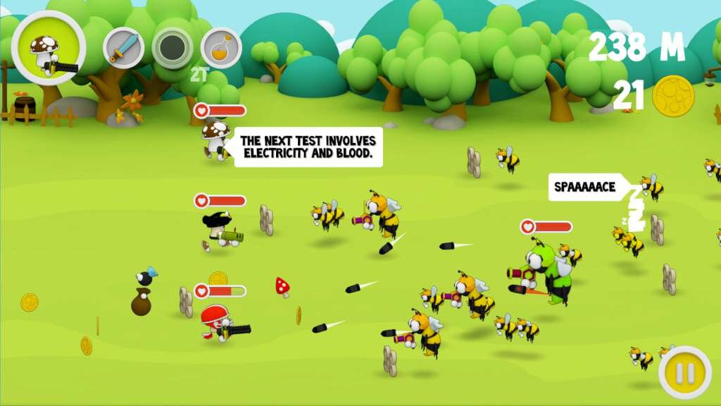 Wacky Spores: The Chase PC Steam Ключ • Активация Steam • регион Весь мир