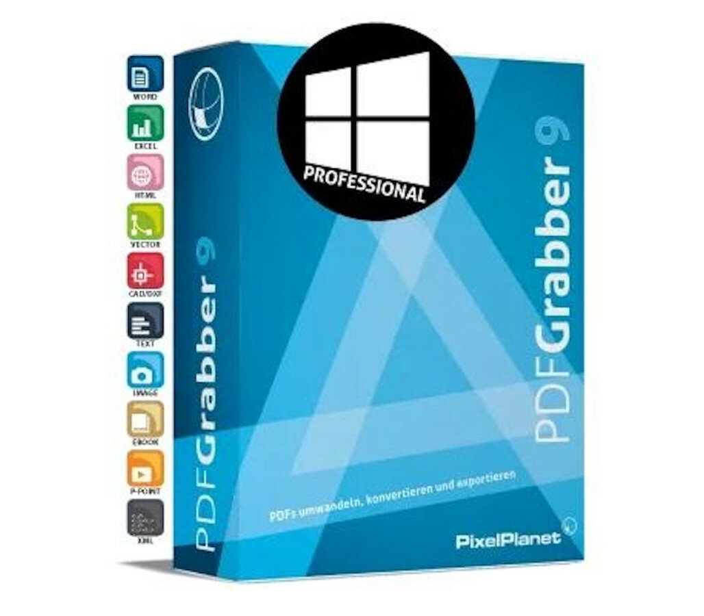 PixelPlanet PdfGrabber 9 Professional Network Licence Ключ (2 Users) — фото 1