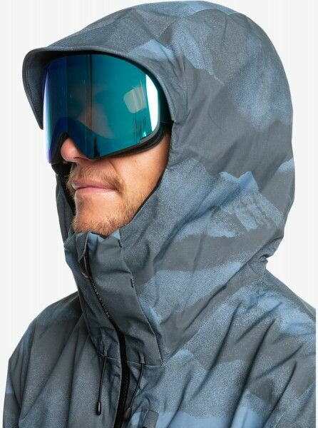 Куртка сноубордическая Quiksilver Весна-лето 2024, размер S, синий — фото 1