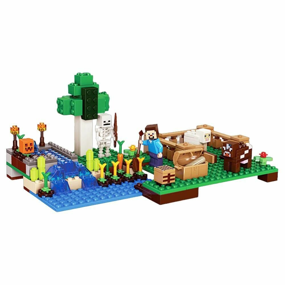 Игровой набор Домик на дереве Minecraft подарок для мальчиков и развивающая игрушка для детей.