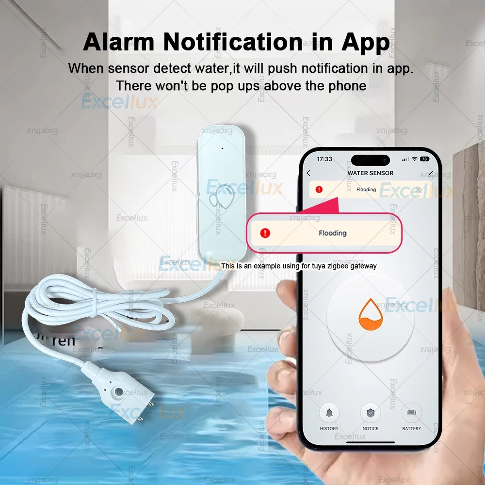 Датчик протечки воды Zigbee — фото 1