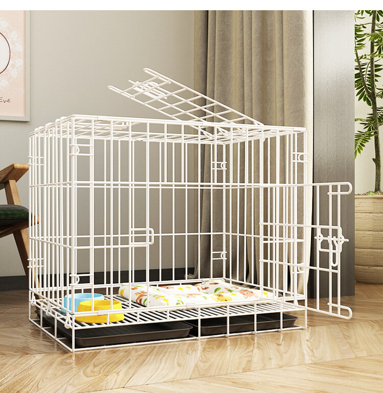 Клетка для собак мелких пород, подходит для домашнего использования, клетка для кошек и собак.