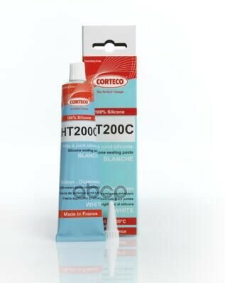 Герметик универсальный силиконовый белый, 80мл Corteco арт. HT200C
