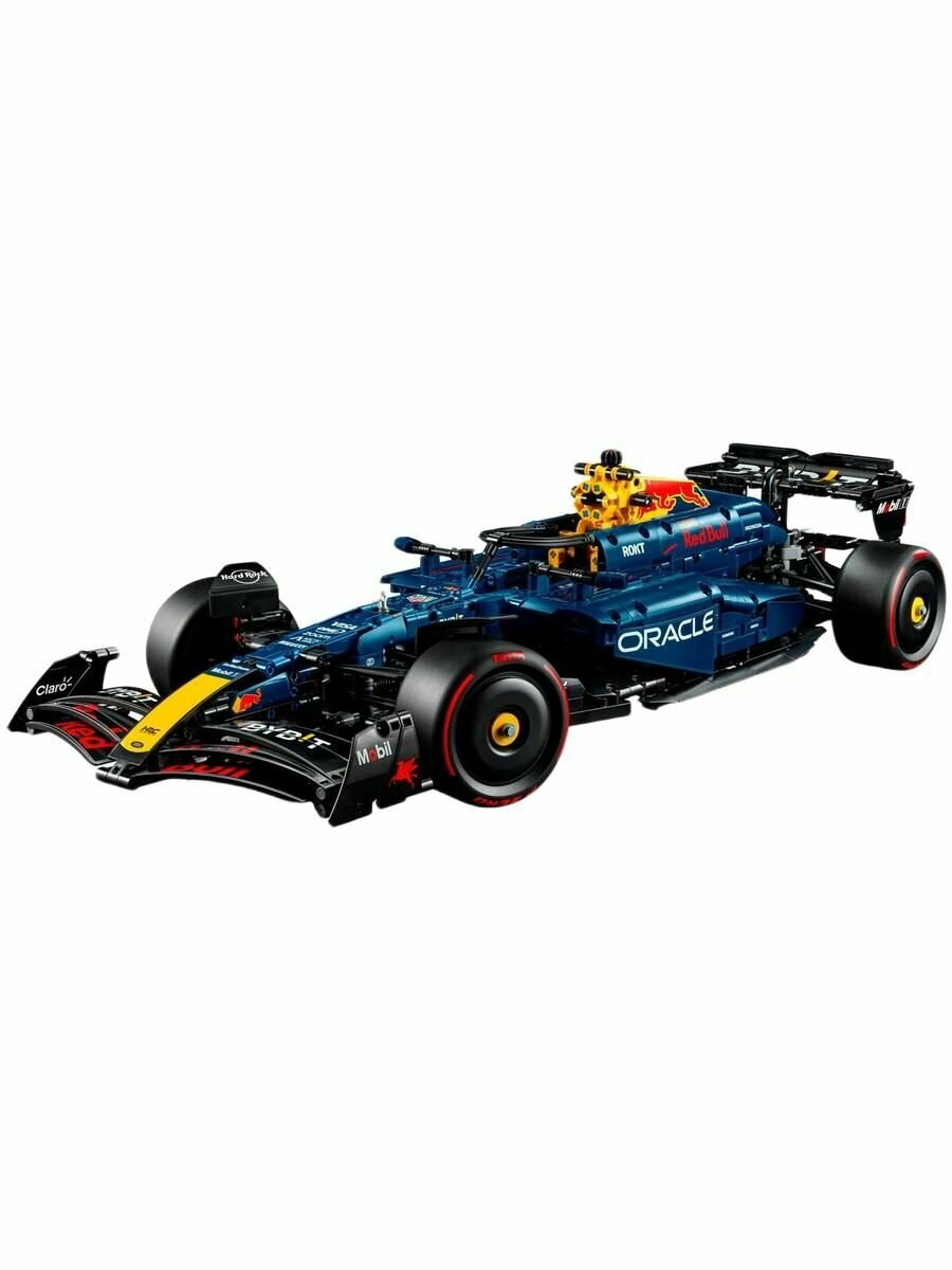 Конструктор Техник "Oracle Red Bull Racing RB20 F1 Car" 1639 деталей (Болид Ред Булл Формула 1, creator, модель racing спорткар, совместим с lego technic, лего совместимый, подарок для мальчиков)