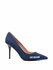 Туфли LOVE MOSCHINO Logo-print pumps, размер 36, blue