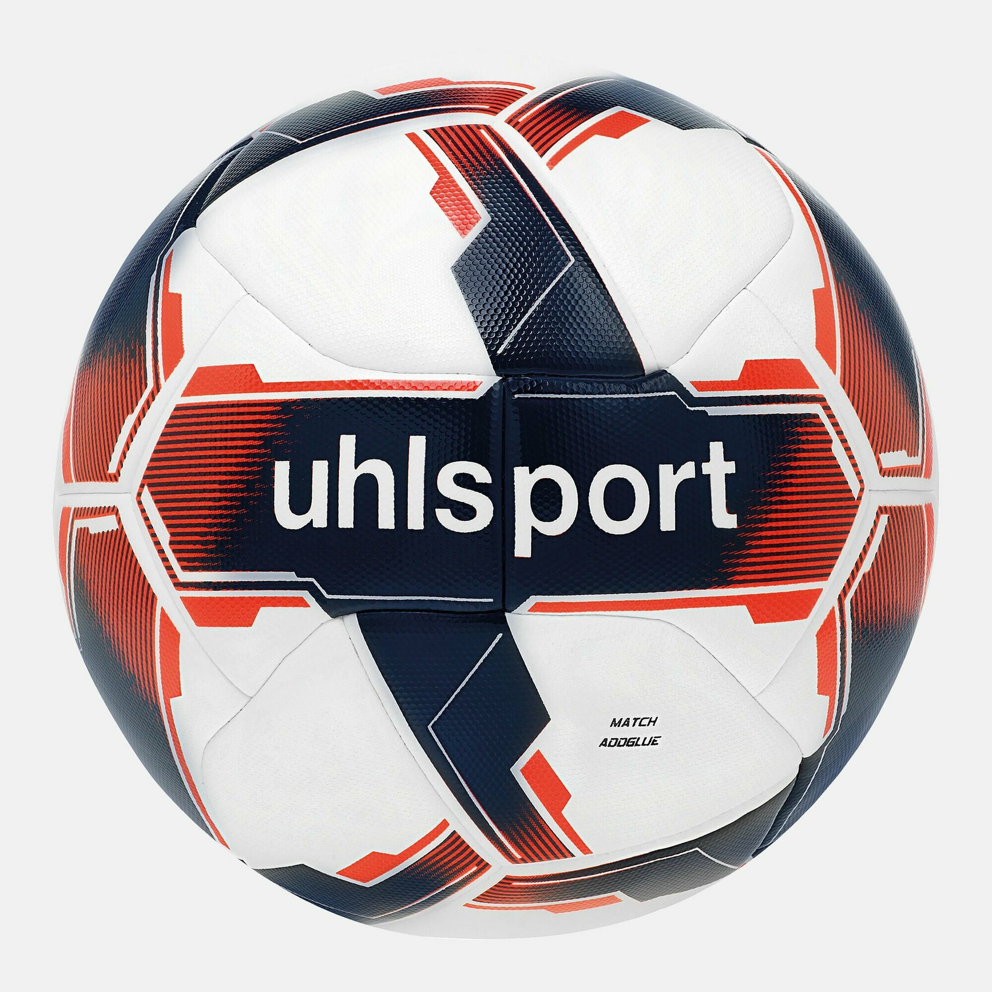 Футбольный мяч Uhlsport Match Addglue размер 5, Decathlon, Цвет: Белый / белый / темно-синий, Размер: 5
