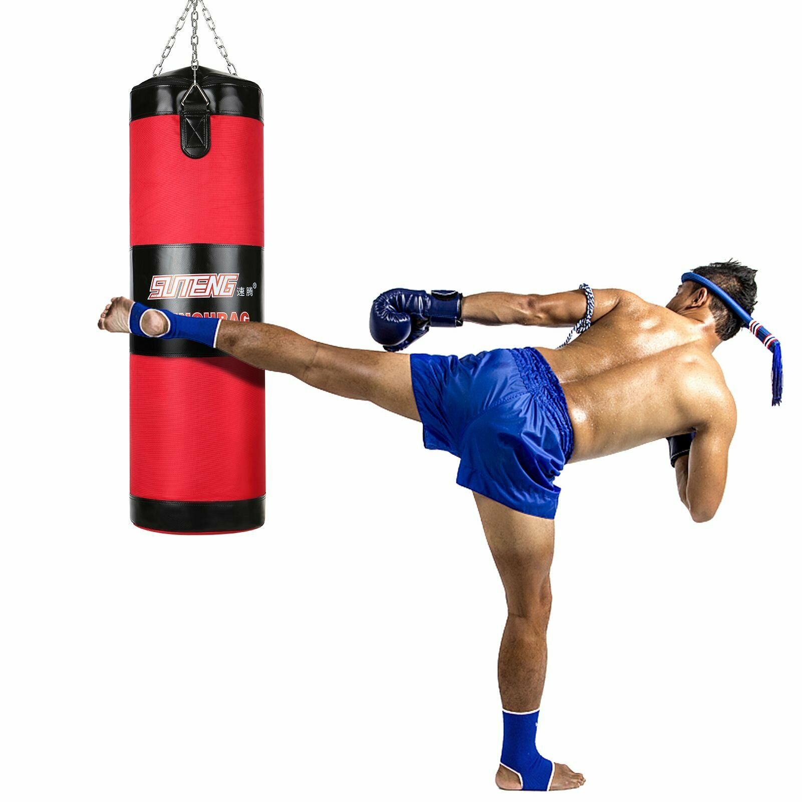 Пустая боксерская груша с наполнением песком до 20 кг, для фитнес-зала