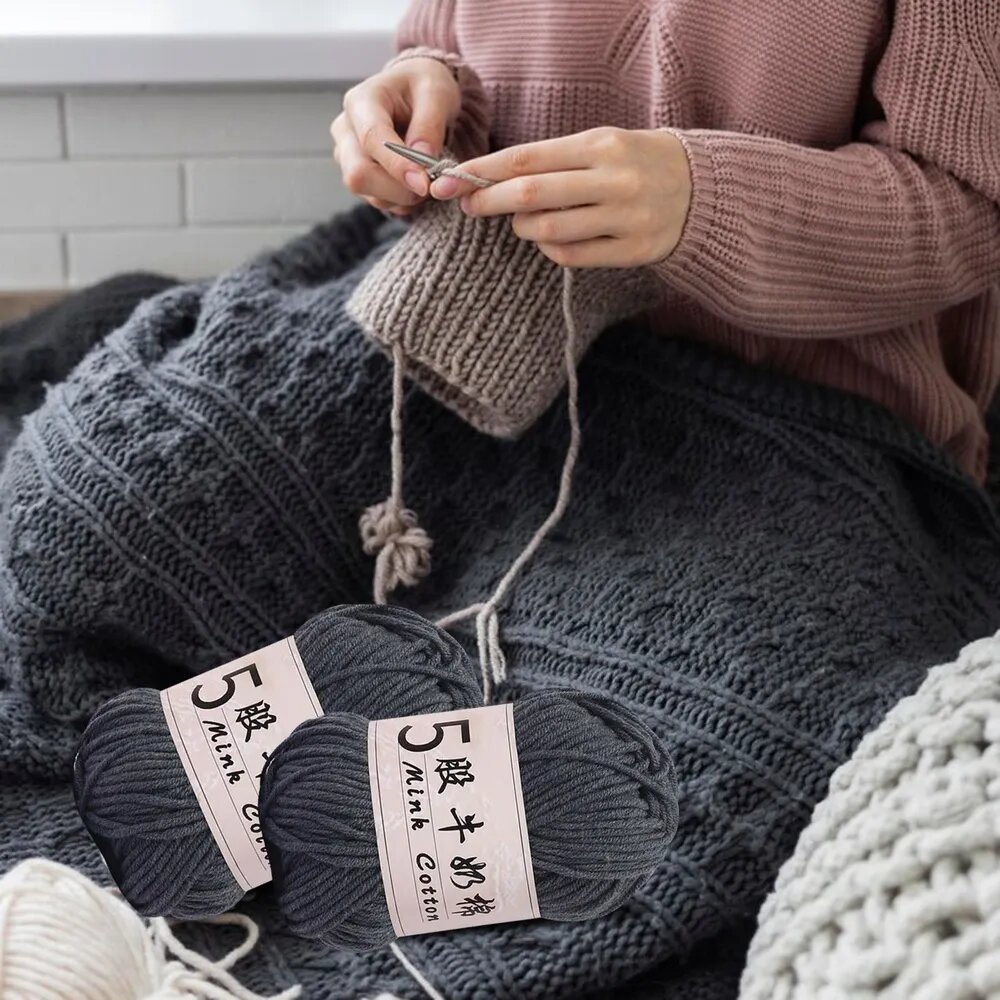 Пряжная клубок для ручного вязания