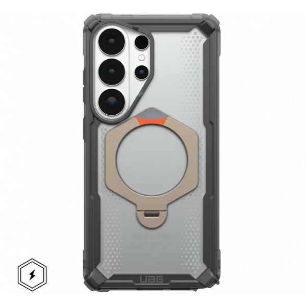 Чехол UAG Plasma XTE 360 Magfit для Samsung Galaxy S26 Ultra (214525113131) Ash/Pop Orange