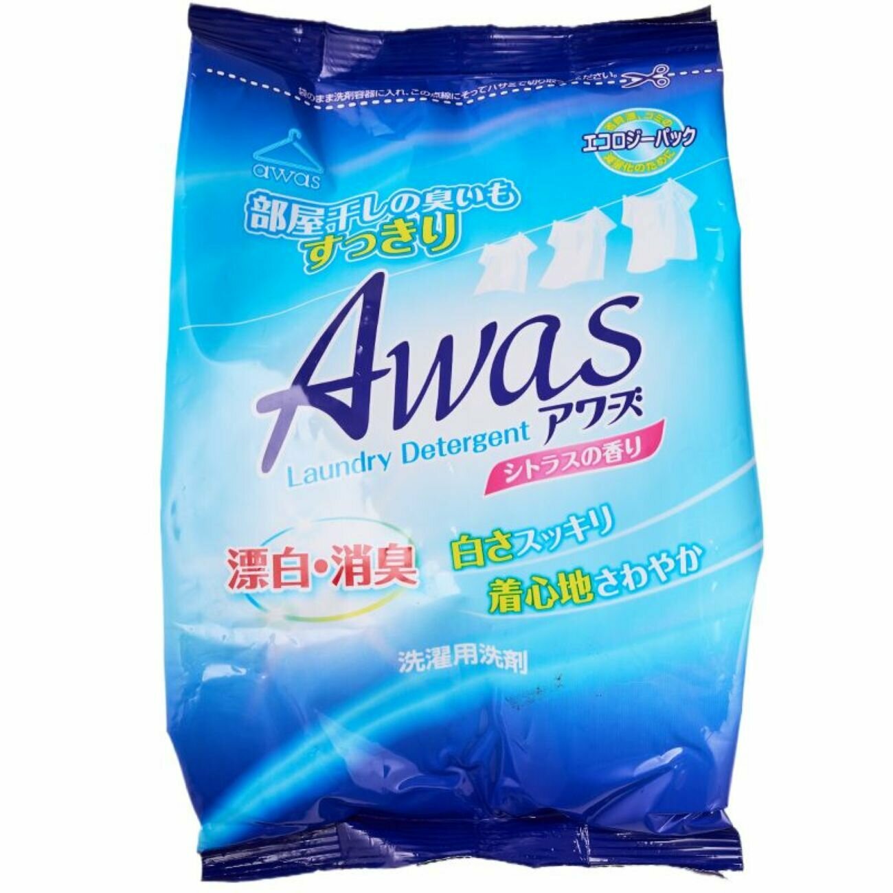 Стиральный порошок Rocket Soap Awas концентрат, для сушки внутри помещения, аромат цитрусовых, 0,8 кг
