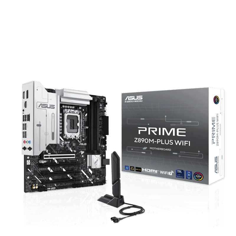 Материнская плата ASUS PRIME Z890M-PLUS WIFI, DDR5 PRIMEZ890M-PLUSWIFI