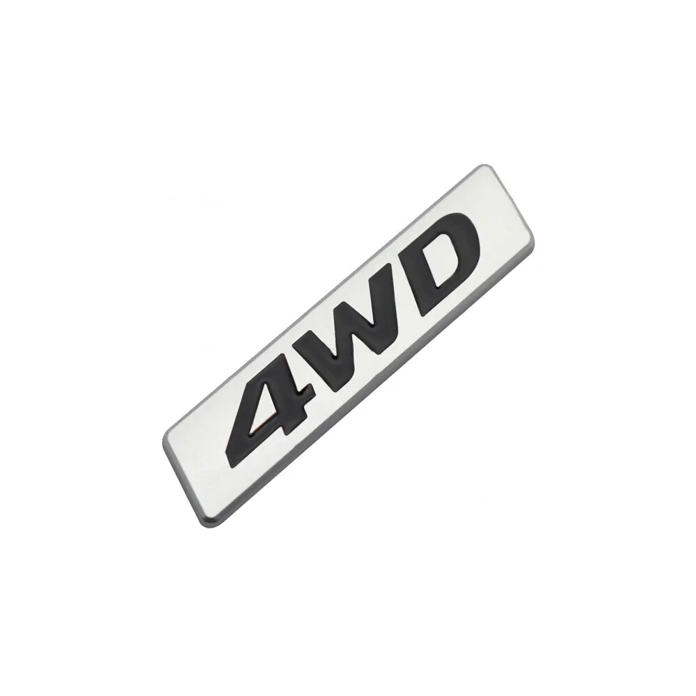 Эмблема 4WD черная на автомобиль