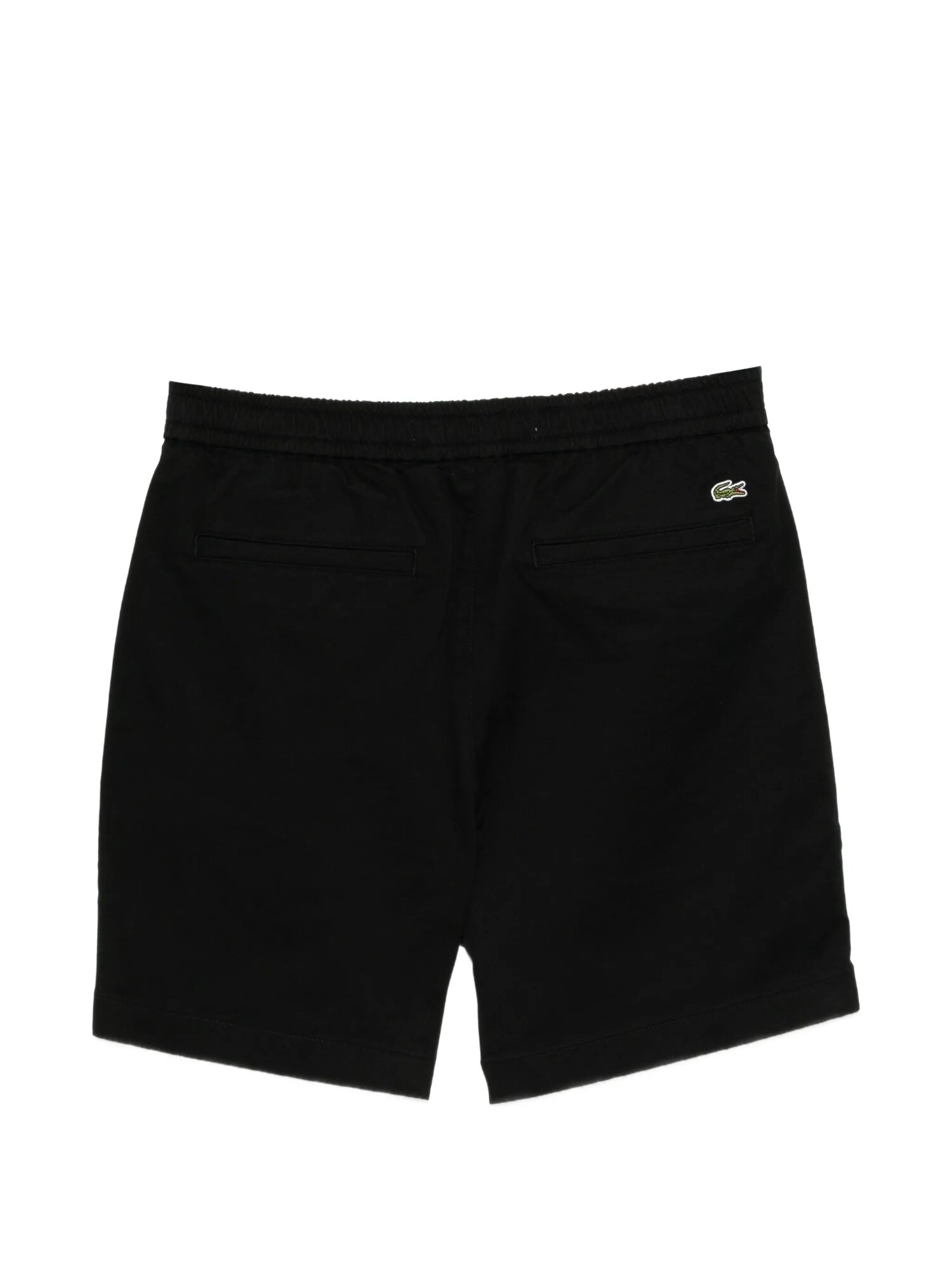 Шорты LACOSTE Buttoned shorts, размер 38 EU, черный — фото 1