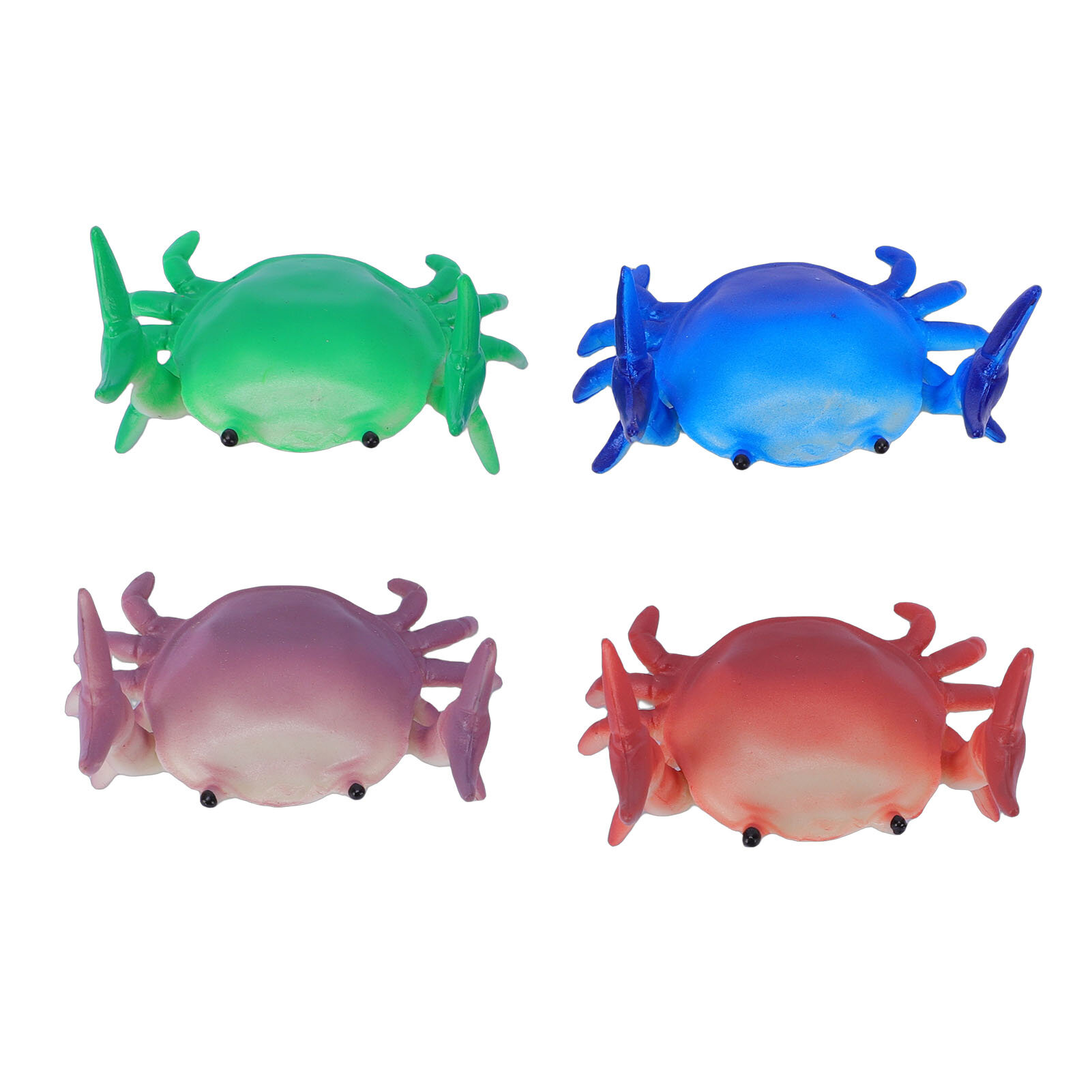 4 шт. Настольные подставки для ручек в виде крабов, универсальные, забавные, милые подставки для карандашей в виде крабов-тяжеловесов для офиса.
