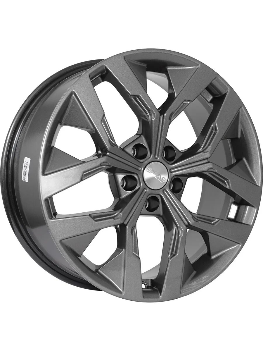 Литые диски SKAD Ламберт, для ZOTYE, T600, R18, 5x108, ET33, D67, серые