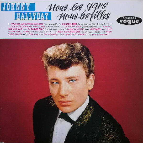 JOHNNY HALLYDAY Nous Les Gars, Nous Les Filles (LP)