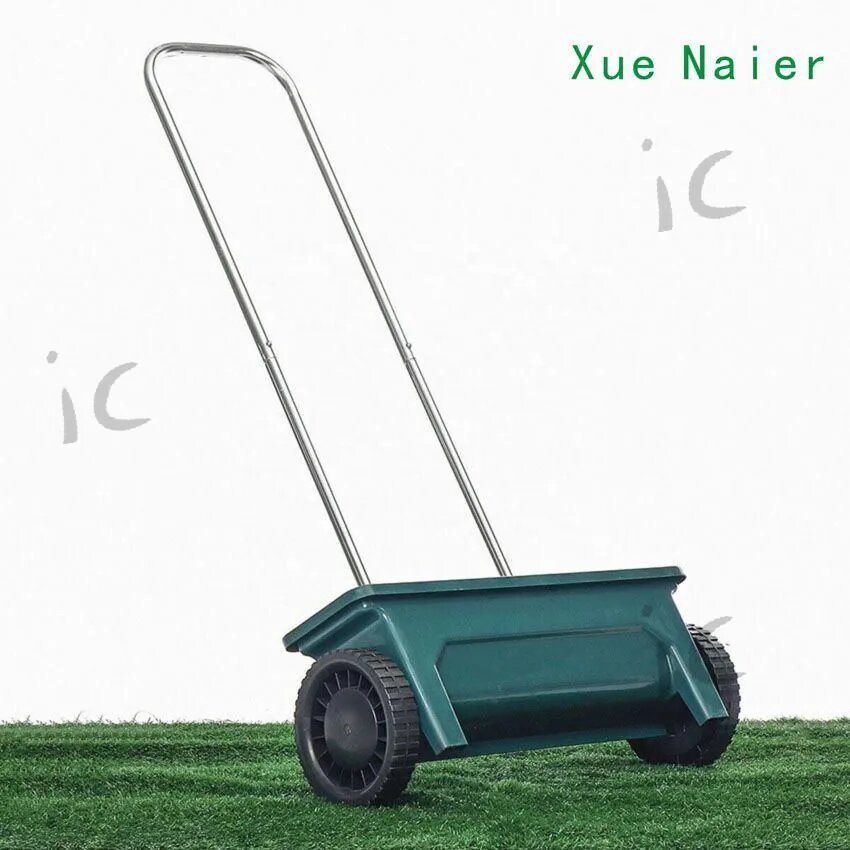 Разбрасыватель Xue Naier для газона, механическая сеялка для посева, внесения удобрений, ширина 55 см — фото 1