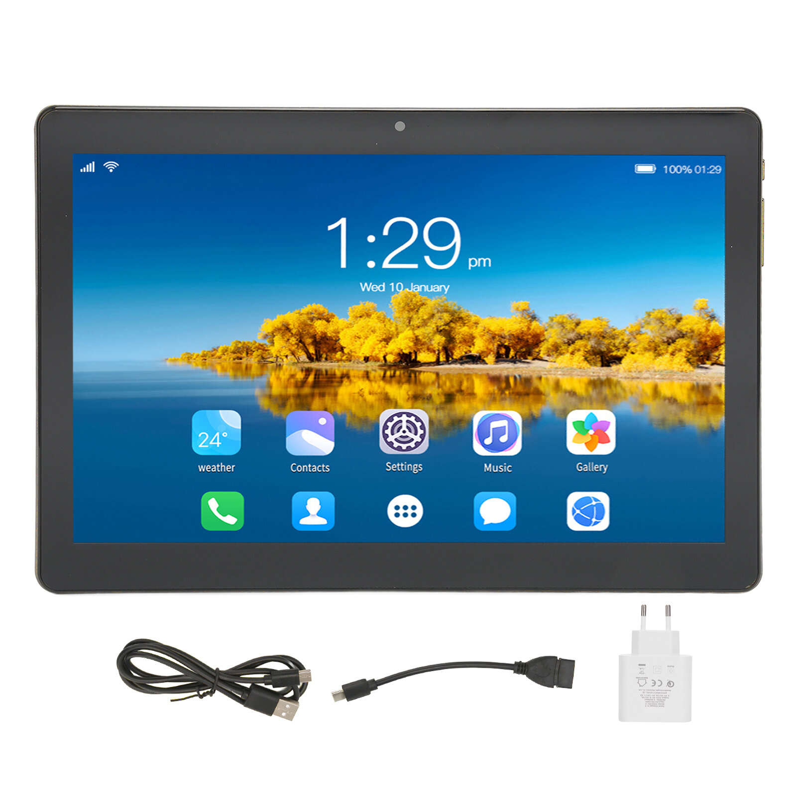 10дюймовый планшет: 32 ГБ, 3G, 2 ГБ ОЗУ, 5G WiFi, Android 10, IPS HDэкран 32G
