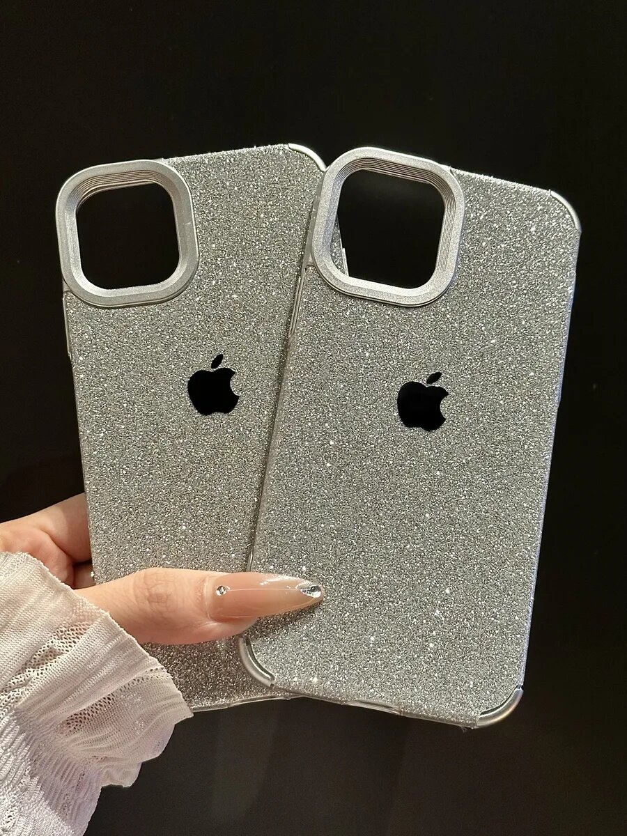 Чехол-накладка О'кейси, для iPhone 11, с принтом, серебристый — фото 1