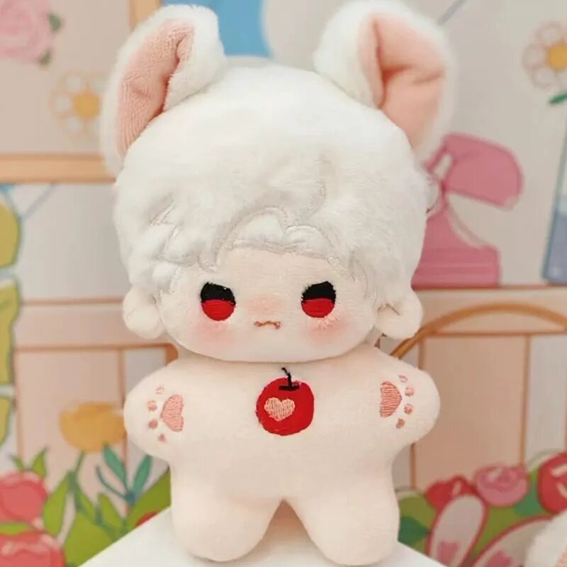 Сайлус (Sylus) Версия Фрукт (Chibi) Плюшевая кукла Аниме Игровой Мерч Белый Мягкий