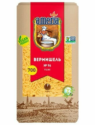 Макаронные изделия AMERIA №096 Вермишель 400г
