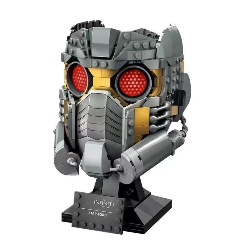 Конструктор LEGO Star Wars Star-Lord Helmet 76193 - шлем Звездного Лорда из пластика