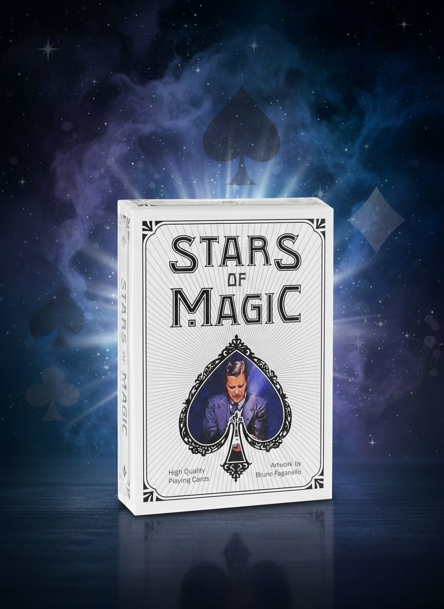 Карты игральные "Stars of Magic White Edition Playing Cards" 61922 Lo Scarabeo