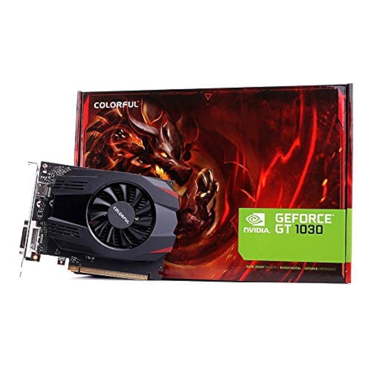 Colorful GeForce GT 1030 4GB DDR4 64 bit PCIe 3.0 x4 видеокарты