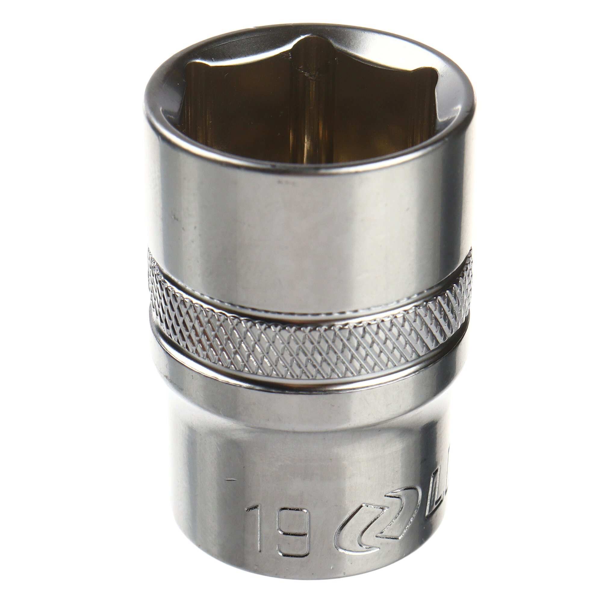 Головка торцевая 19мм 1/2" 6-гранная L-38мм LG-43119 LIGE