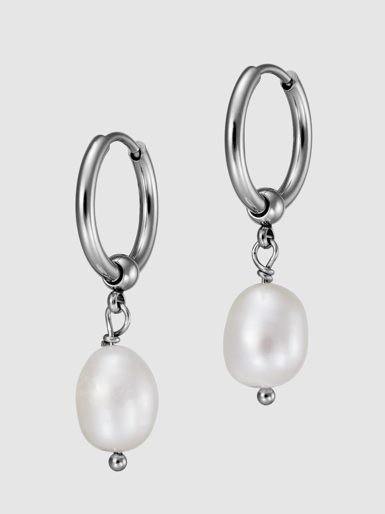 Серьги, жемчуг культивированный