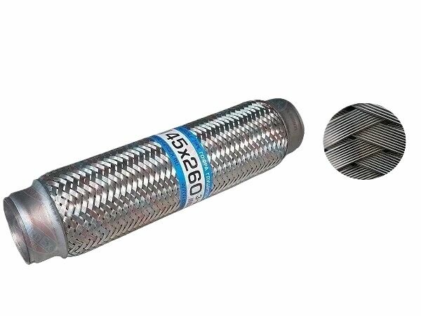 Гофра глушителя EUROEX 45x260/3 45x260 3-х слойная