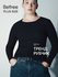 Лонгслив Befree Woman Mix&Match, размер XL, , черный