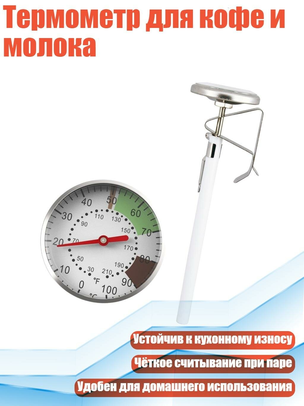 Термометр для кофе и молока